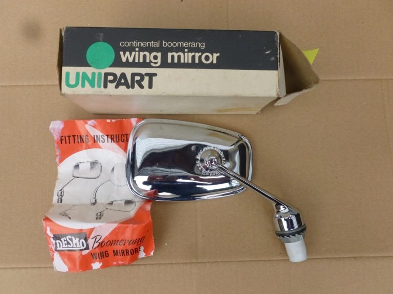 DESMO BOOMERANG WING MIRRORS NEW. From £43.95 — Minorparts of Oxford